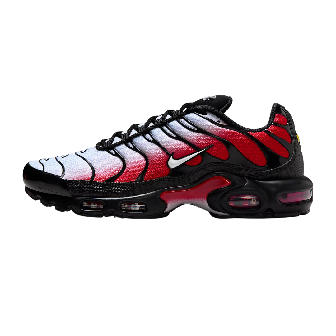 Nike Air Max Plus TN Trainer – Pure Platinum/University Red – Active Vault